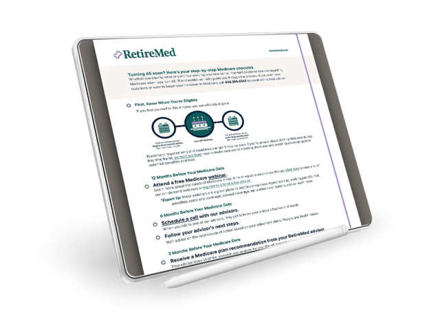 Turning 65 Medicare Checklist | RetireMed®